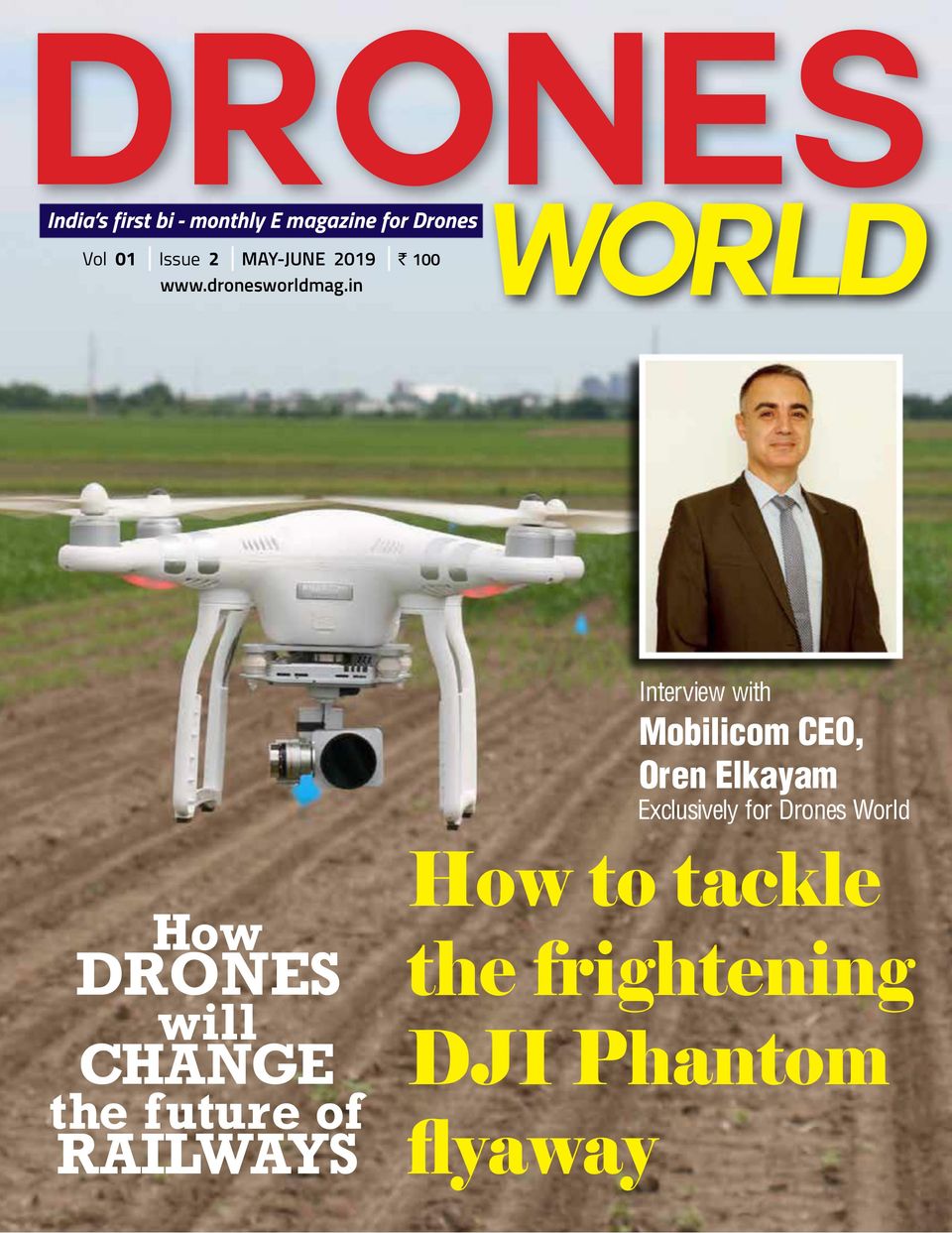 Get digital access to DRONES WORLD - May - June 2019 issue | Magzter.com