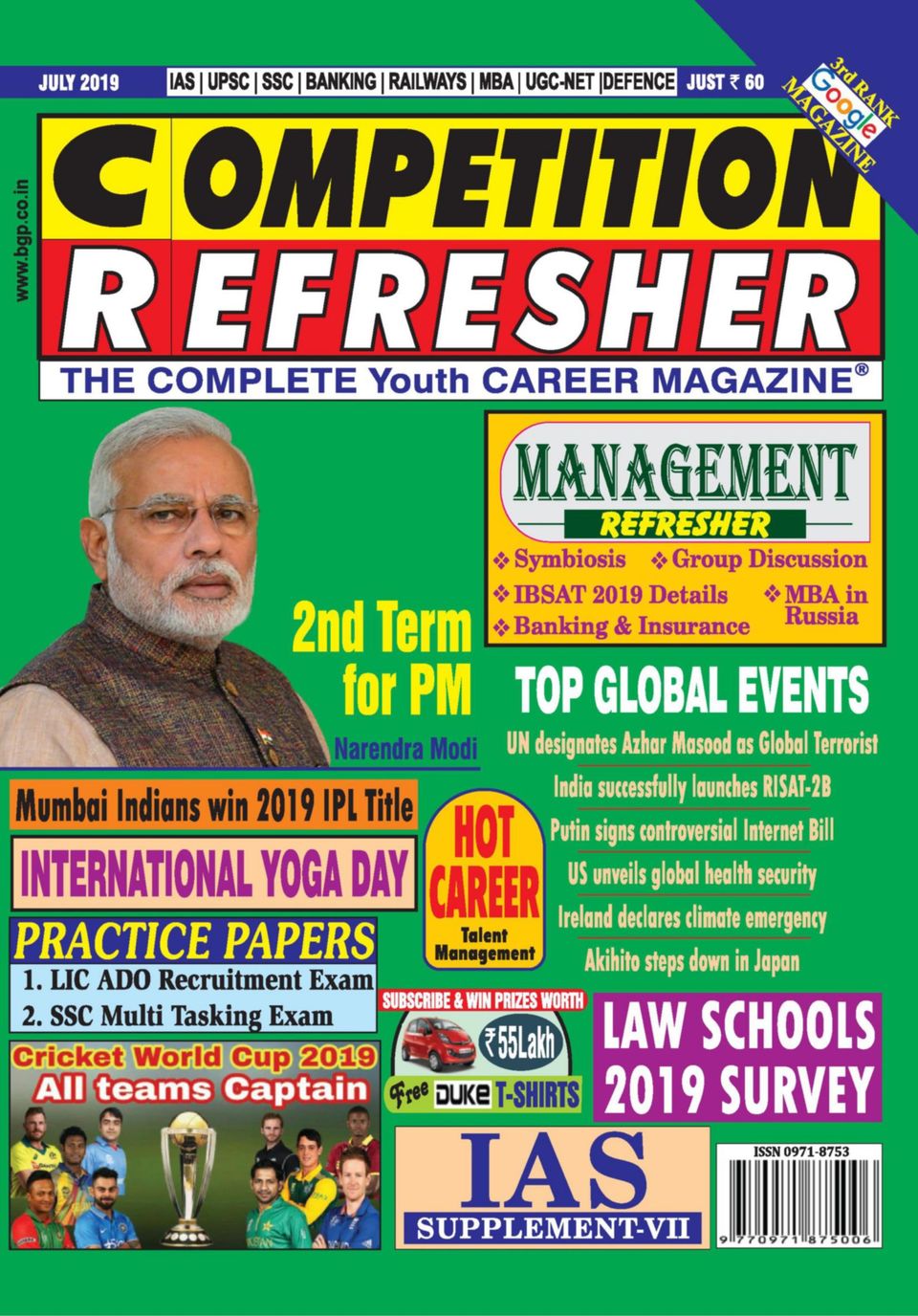 Get digital access to Competition Refresher - July 2019 issue | Magzter.com