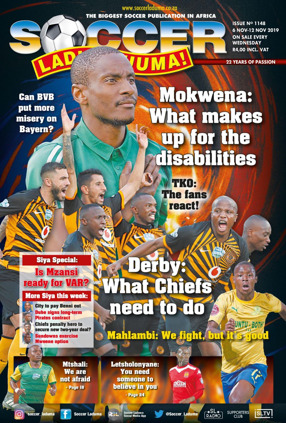 Soccer Laduma-6 November 2019 Magazine - Get your Digital Subscription