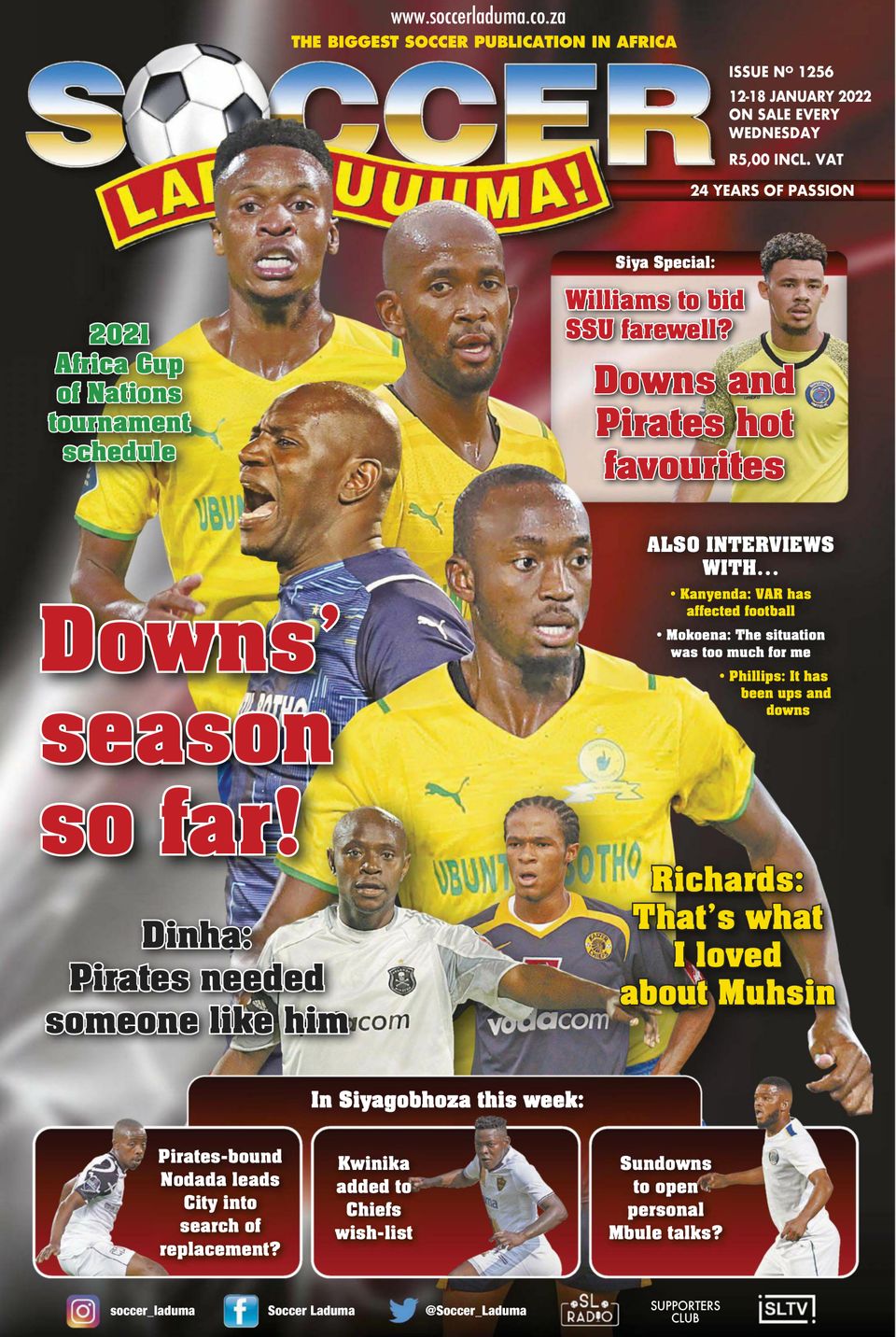 Soccer Laduma-12 January 2022 Magazine - Get your Digital Subscription