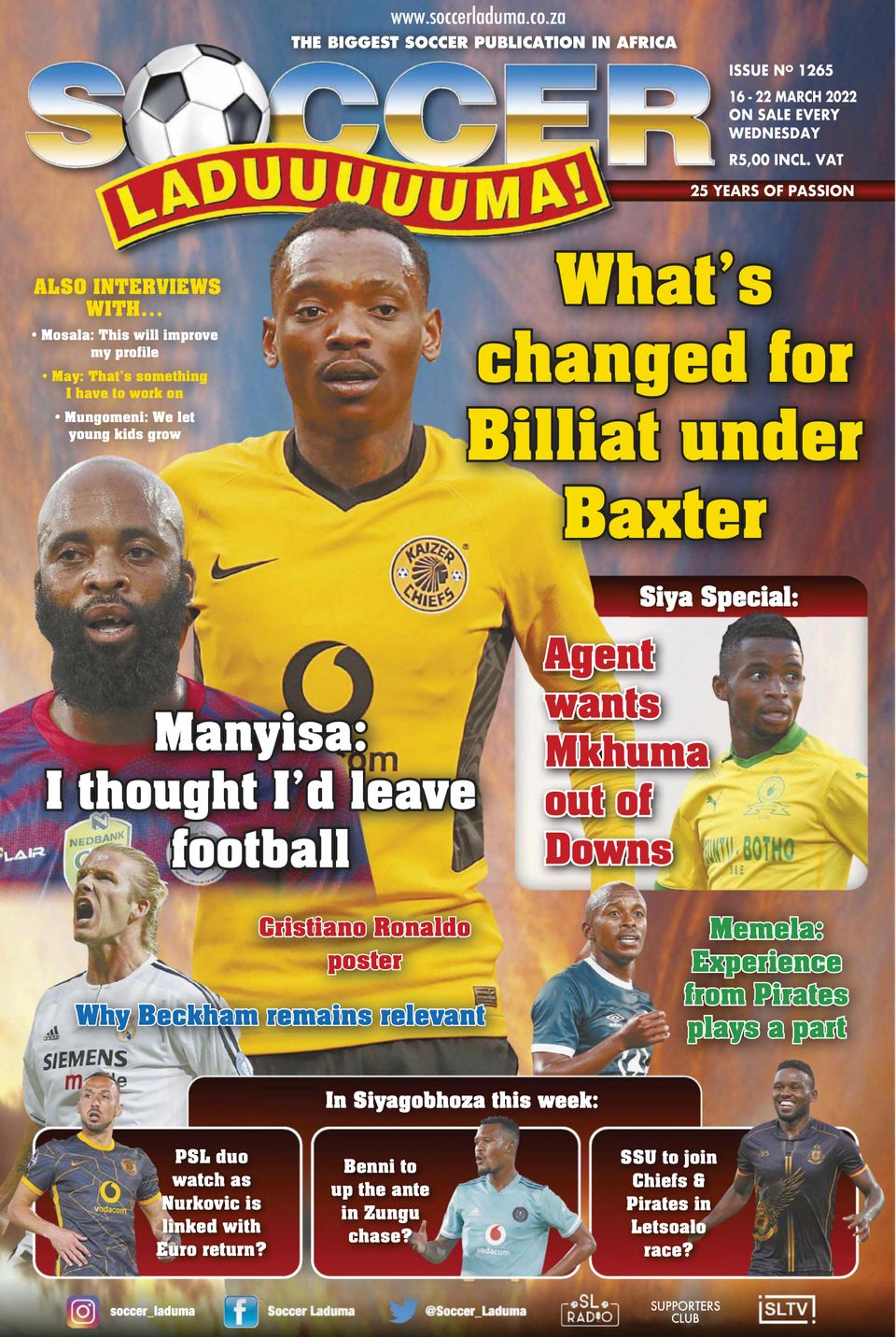Soccer Laduma-16 March 2022 Magazine - Get your Digital Subscription
