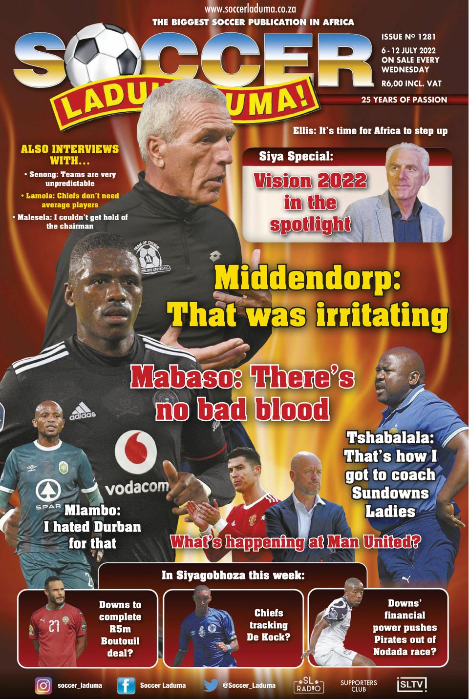 Soccer Laduma-6 July 2022 Magazine - Get your Digital Subscription