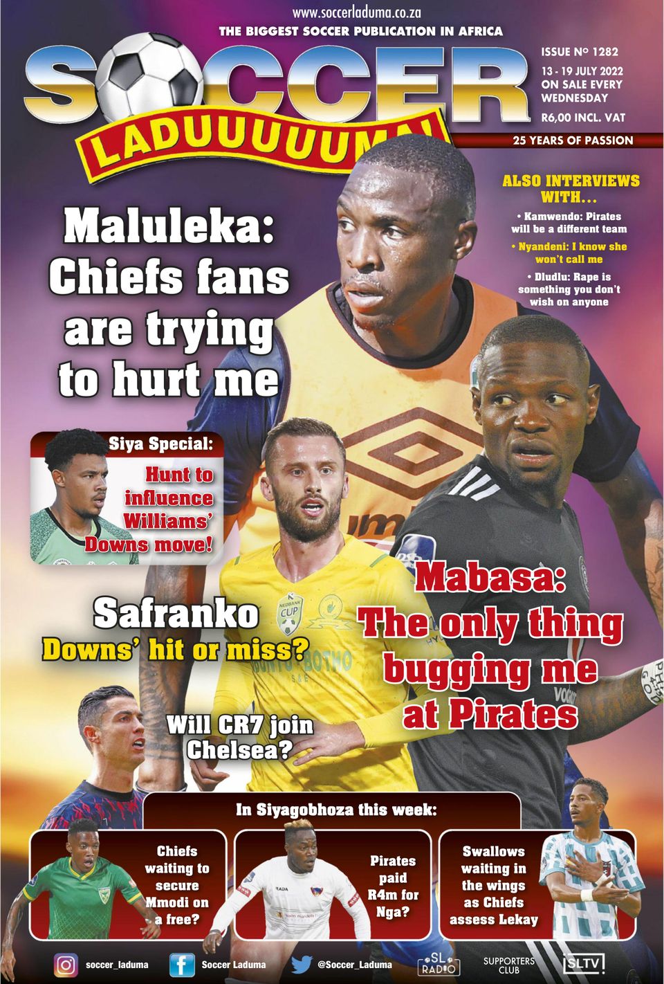 Soccer Laduma-13 July 2022 Magazine - Get your Digital Subscription