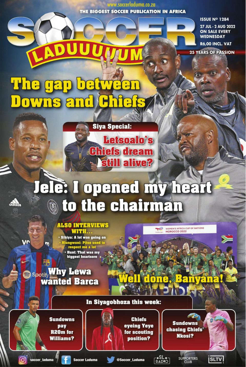 Soccer Laduma-27 July 2022 Magazine - Get your Digital Subscription