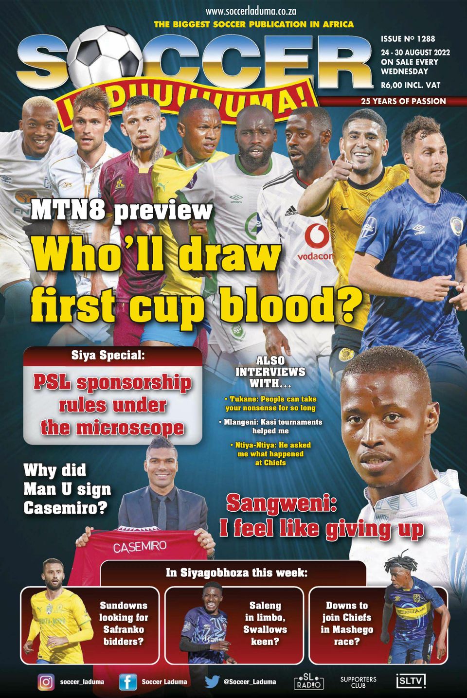 Soccer Laduma-24 August 2022 Magazine - Get your Digital Subscription