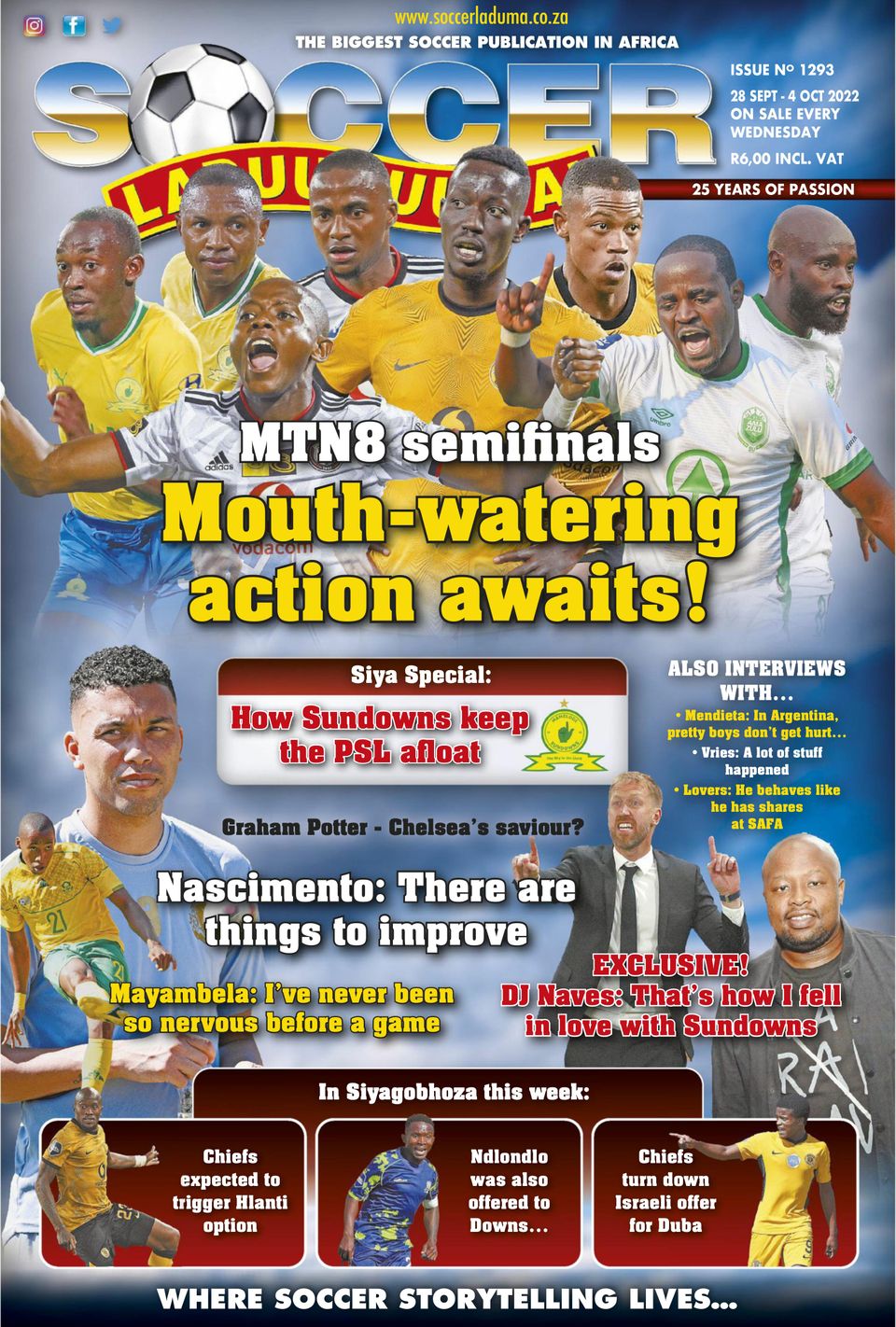 Soccer Laduma-28 September 2022 Magazine - Get your Digital Subscription