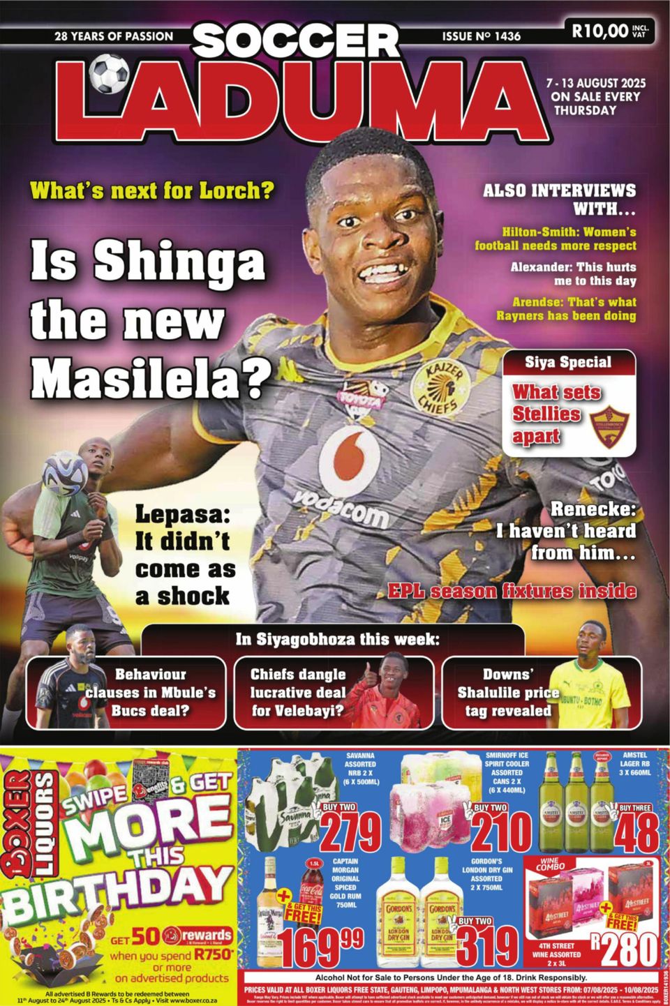 Get digital access to Soccer Laduma Newspaper | Magzter.com