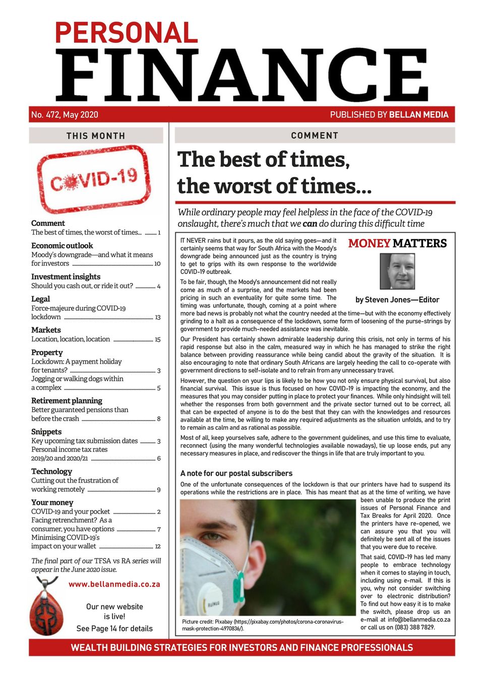 Get digital access to Personal Finance - May 2020 issue | Magzter.com