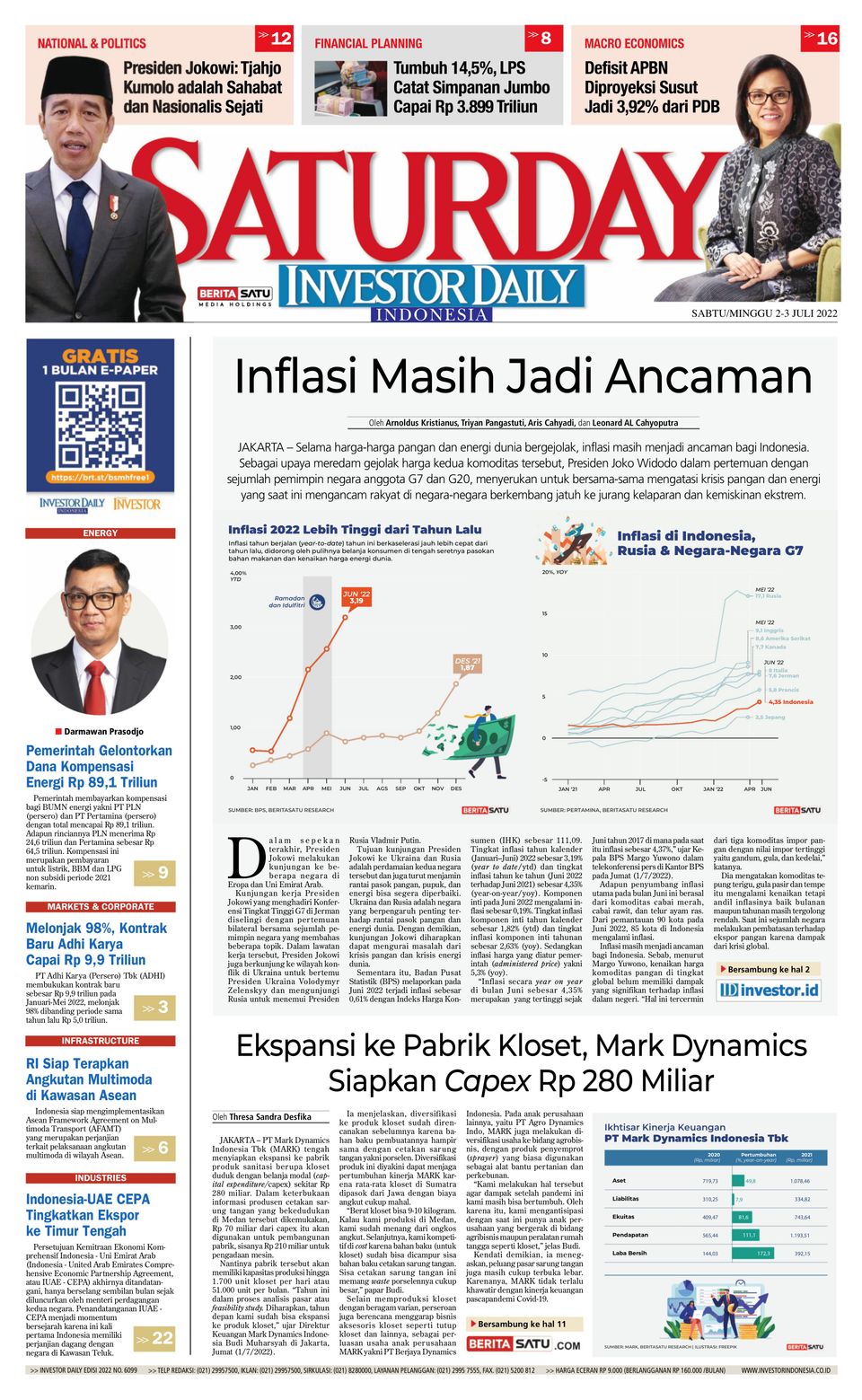 Investor Daily Indonesia Newspaper - Get your Digital Subscription