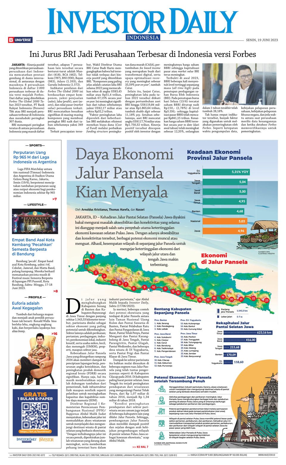 Get digital access to Investor Daily Indonesia - June 19, 2023 issue ...