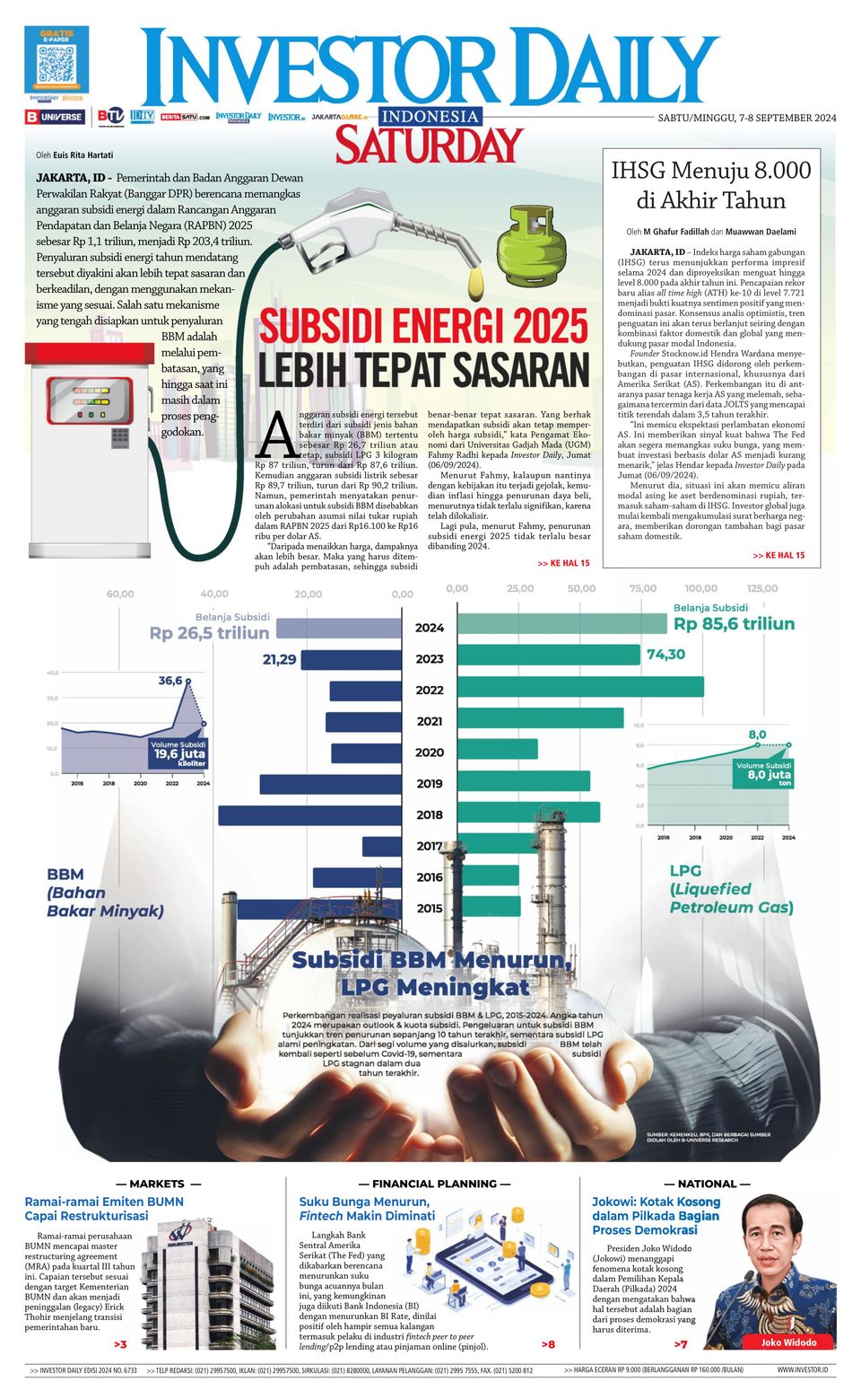 Investor Daily Indonesia Newspaper - Get your Digital Subscription