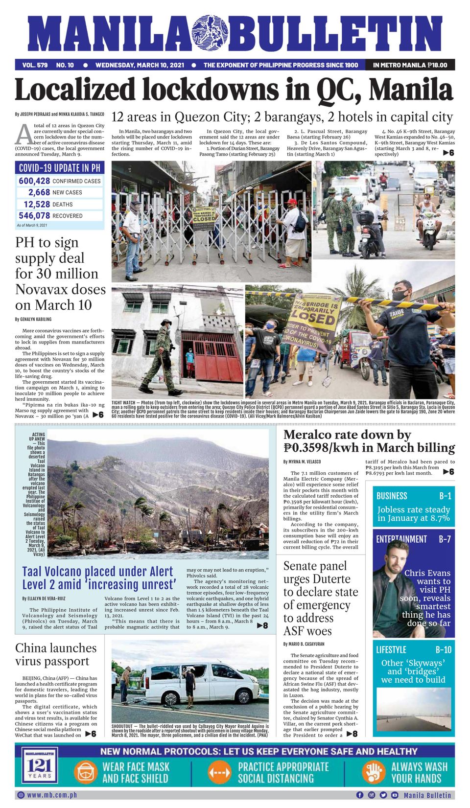 Get digital access to Manila Bulletin - March 10, 2021 issue | Magzter.com
