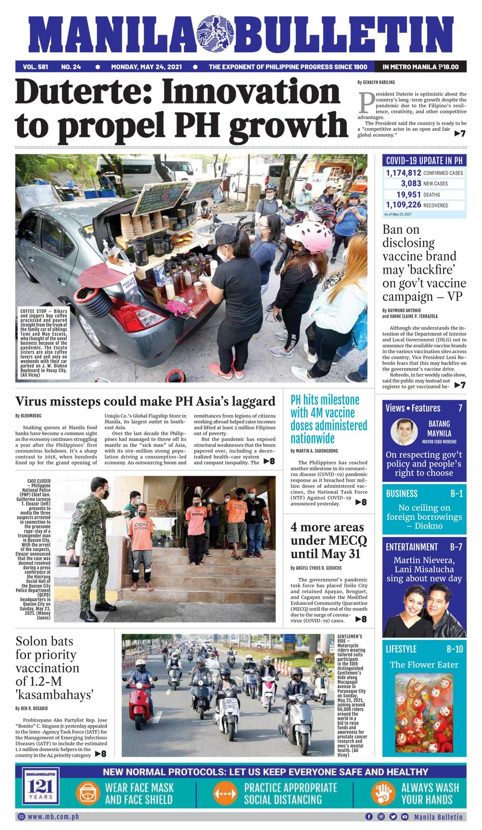 Get digital access to Manila Bulletin - May 24, 2021 issue | Magzter.com