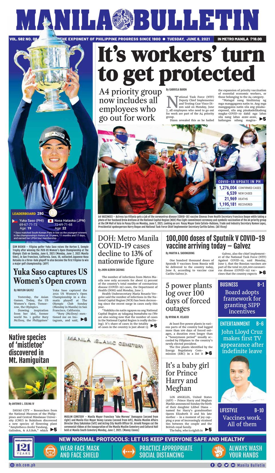 Get digital access to Manila Bulletin - June 8, 2021 issue | Magzter.com
