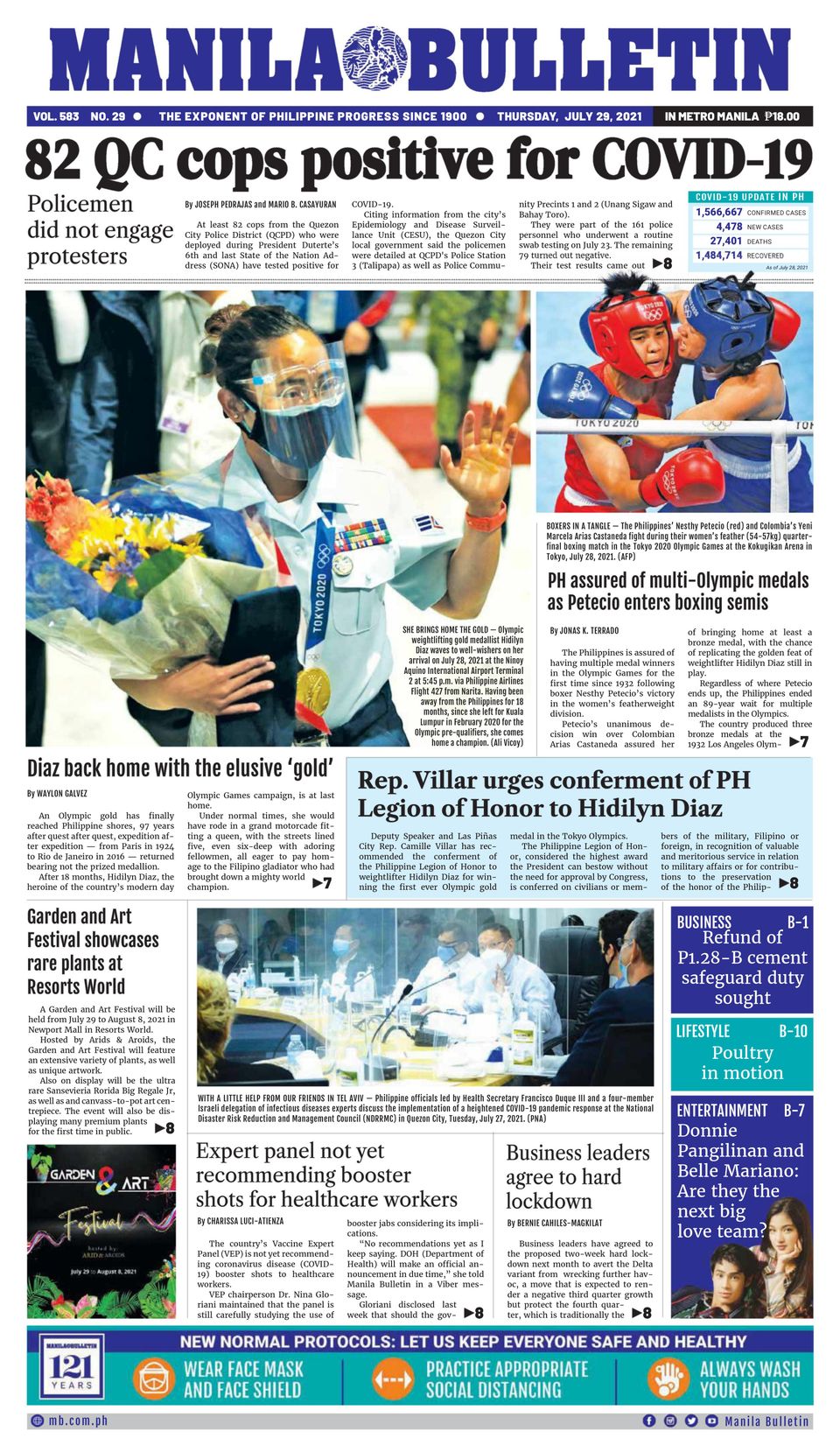 Get digital access to Manila Bulletin - July 29, 2021 issue | Magzter.com