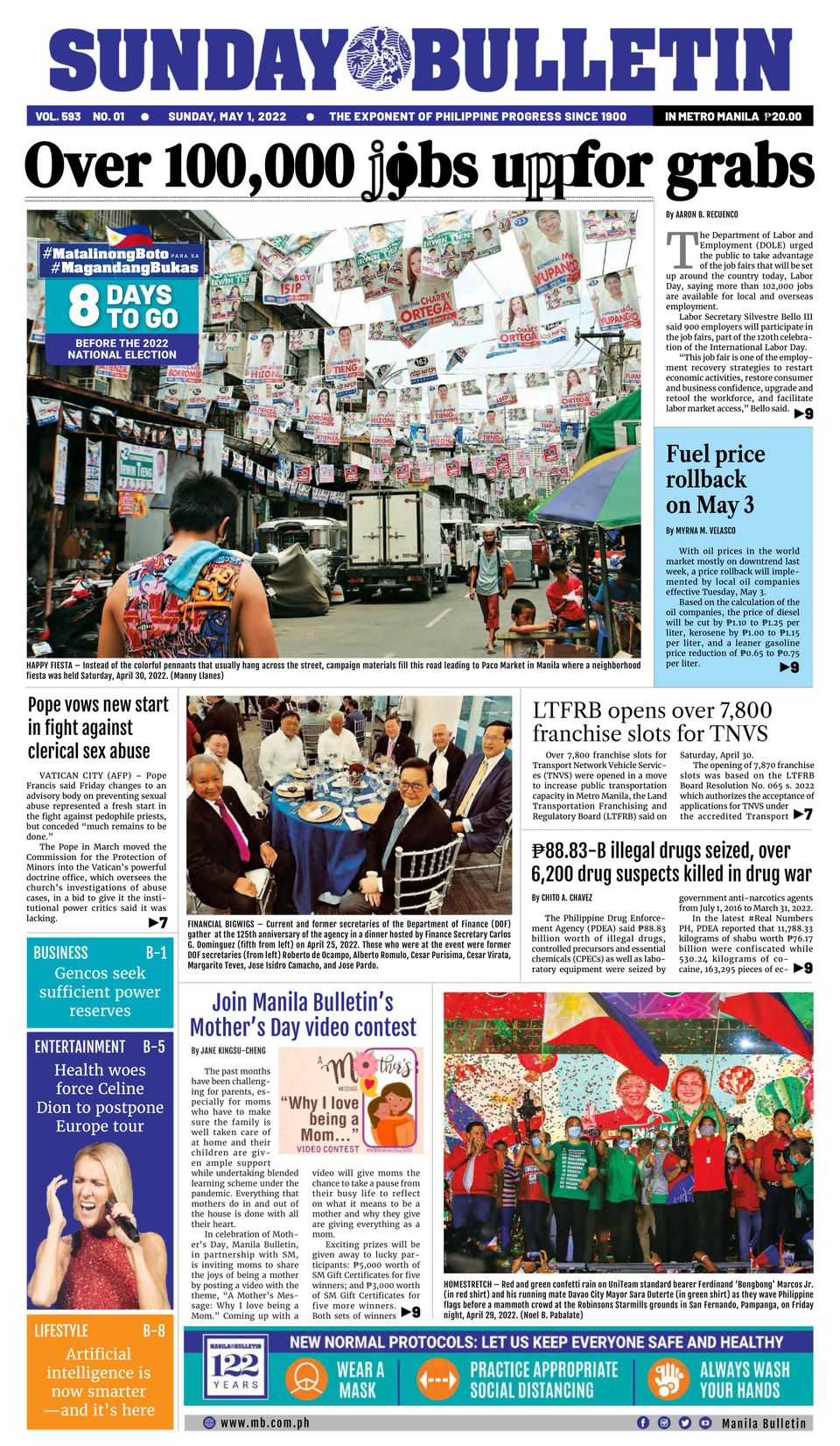 Get digital access to Manila Bulletin - May 1, 2022 issue | Magzter.com