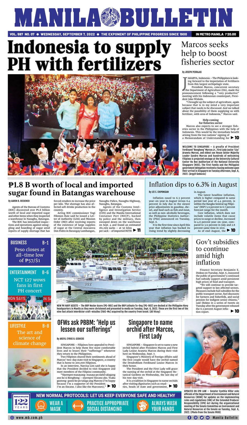 Get digital access to Manila Bulletin - September 7, 2022 issue | Magzter.com