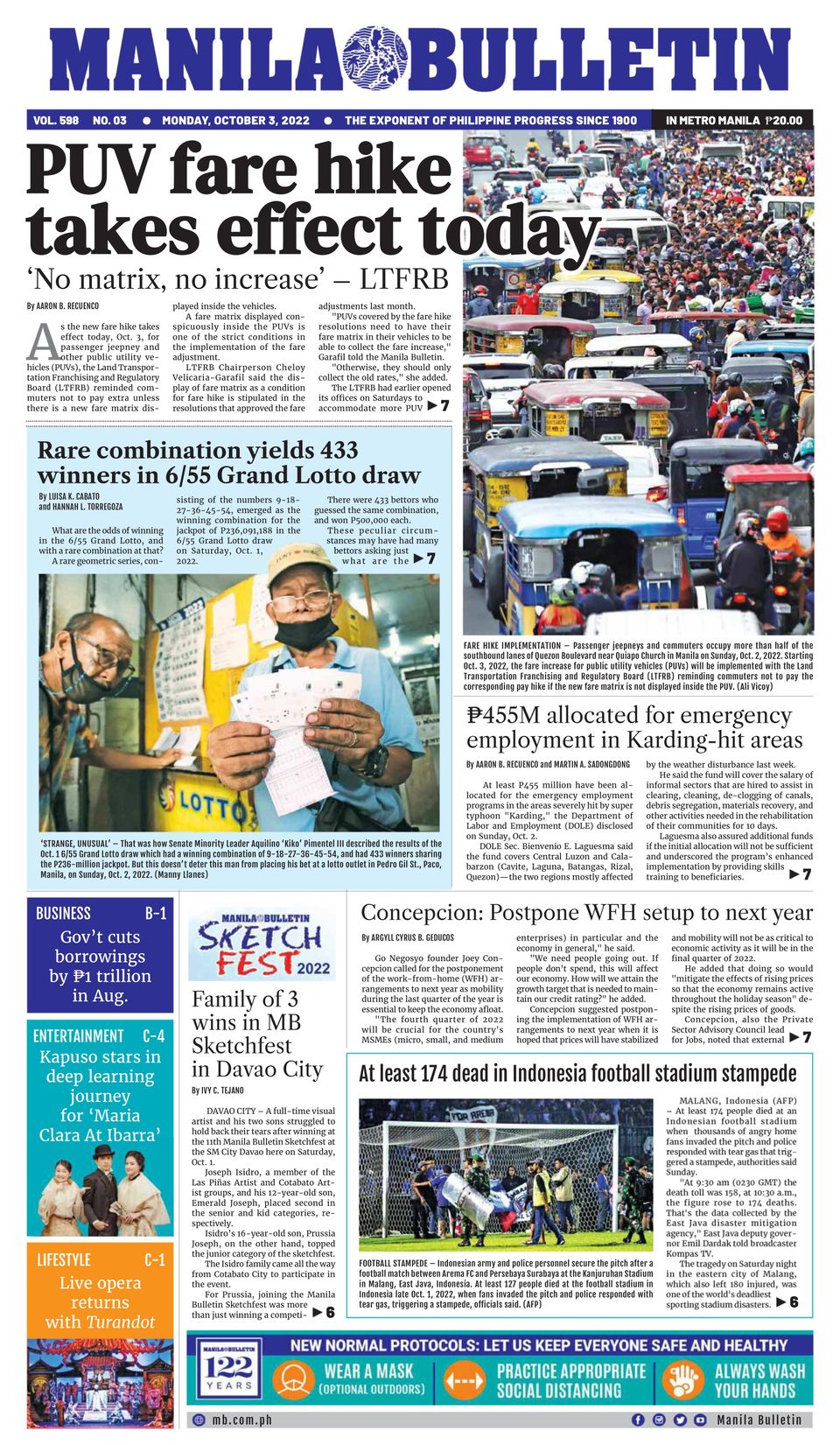Get digital access to Manila Bulletin - October 3, 2022 issue | Magzter.com