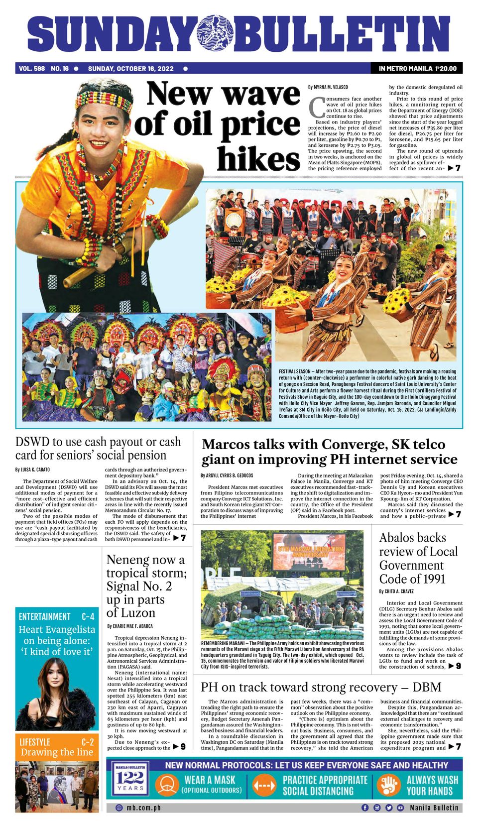 Manila Bulletin-October 16, 2022 Newspaper - Get your Digital Subscription