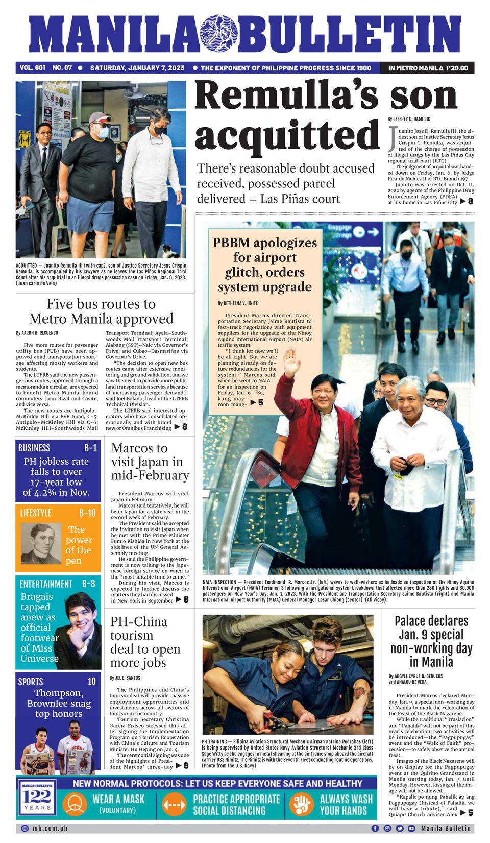Get digital access to Manila Bulletin - January 7, 2023 issue | Magzter.com