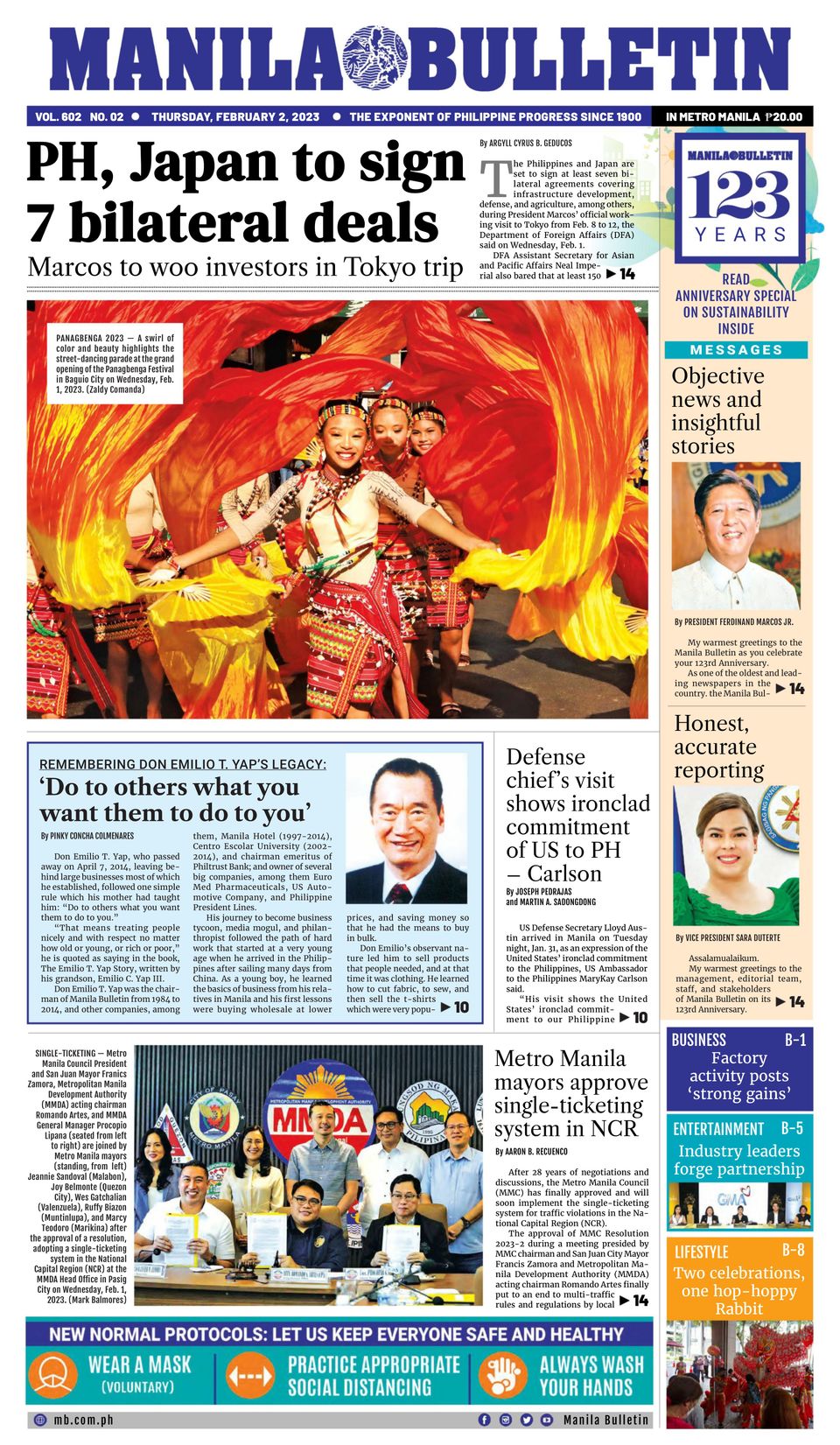 Get digital access to Manila Bulletin - February 2, 2023 issue | Magzter.com
