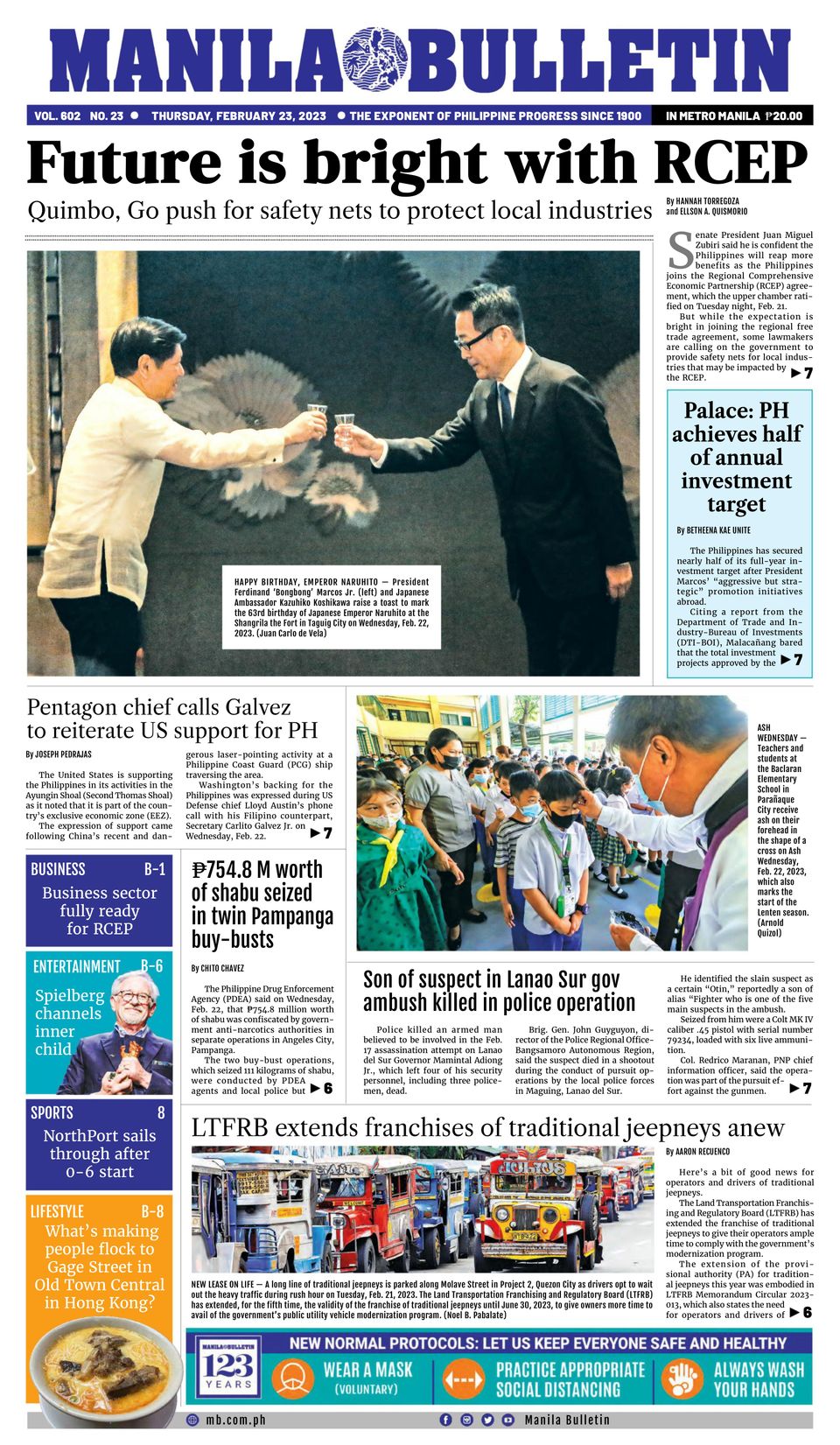 Get digital access to Manila Bulletin - February 23, 2023 issue | Magzter.com