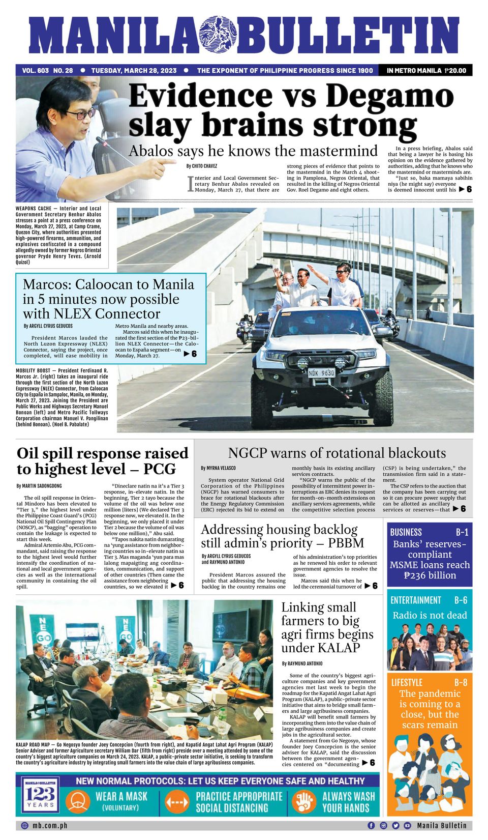 Get digital access to Manila Bulletin - March 28, 2023 issue | Magzter.com