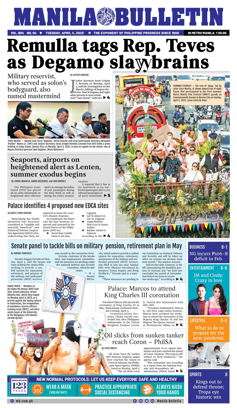 Get digital access to Manila Bulletin - April 4, 2023 issue | Magzter.com