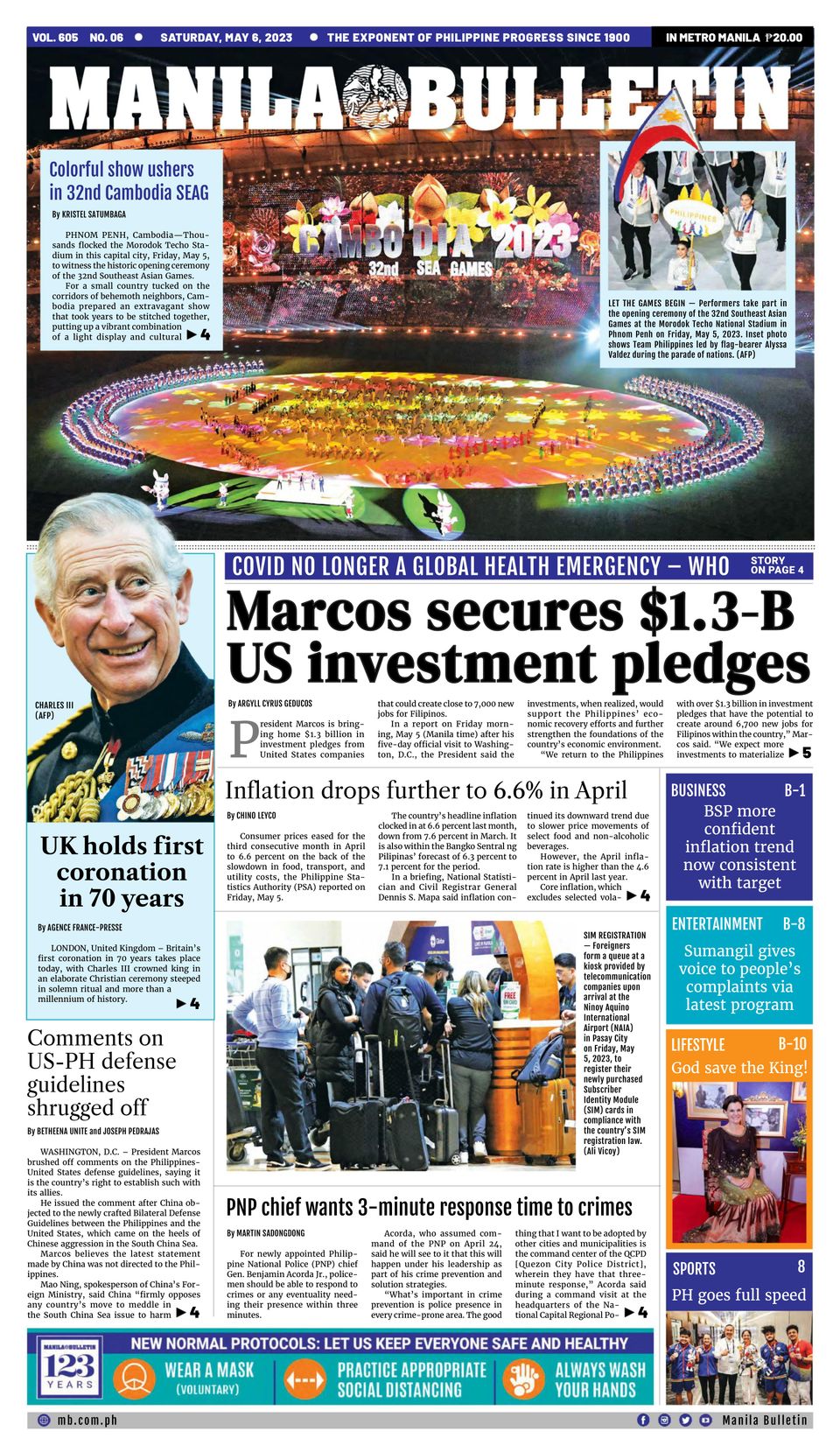 Get digital access to Manila Bulletin - May 6, 2023 issue | Magzter.com