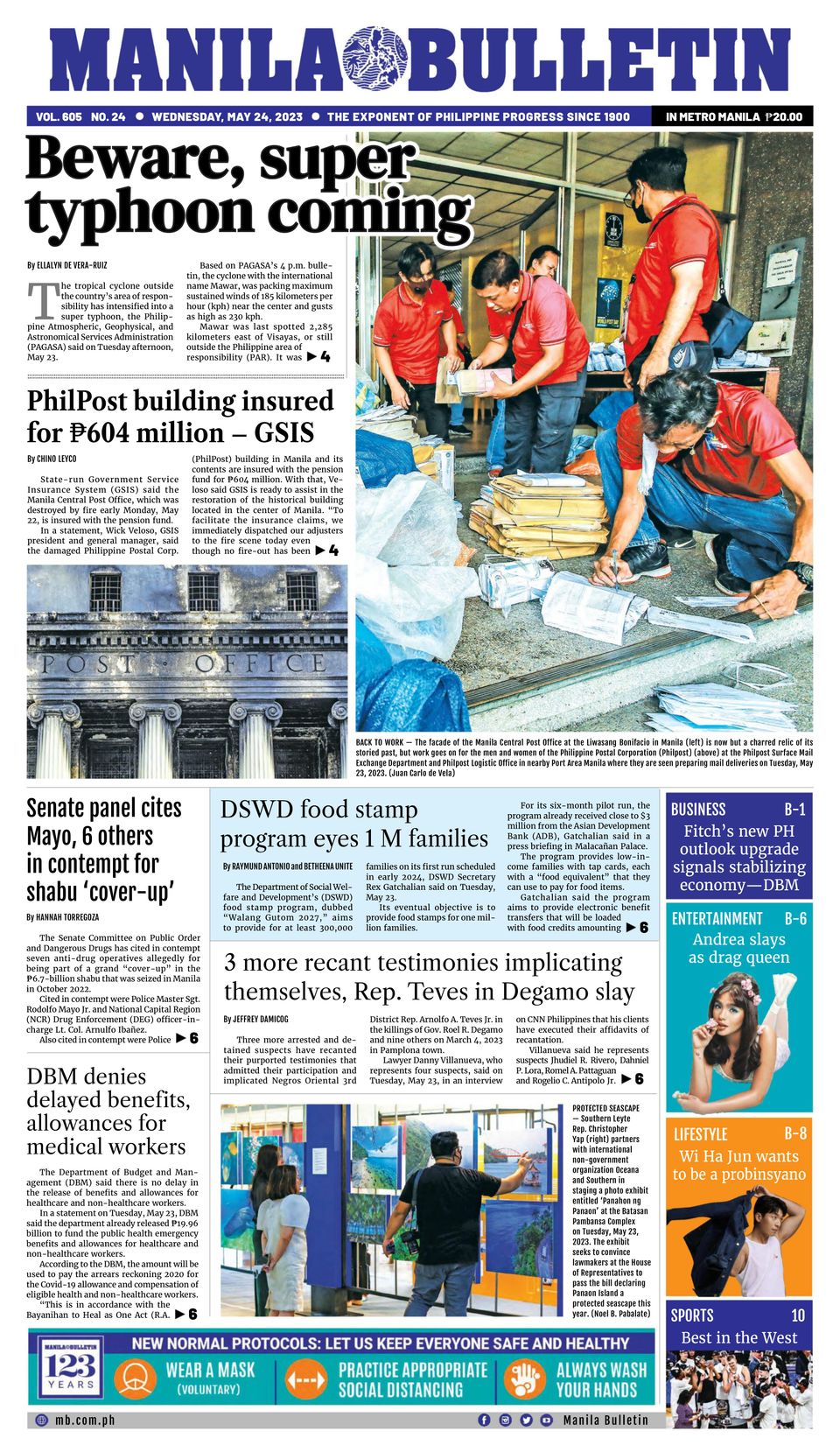 Get digital access to Manila Bulletin - May 24, 2023 issue | Magzter.com