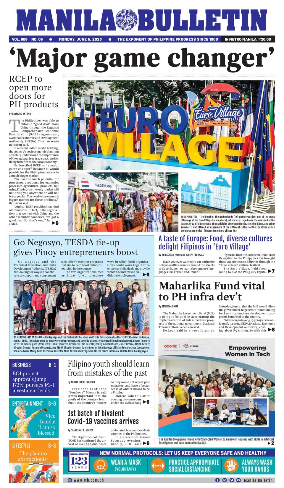 Get digital access to Manila Bulletin - June 5, 2023 issue | Magzter.com