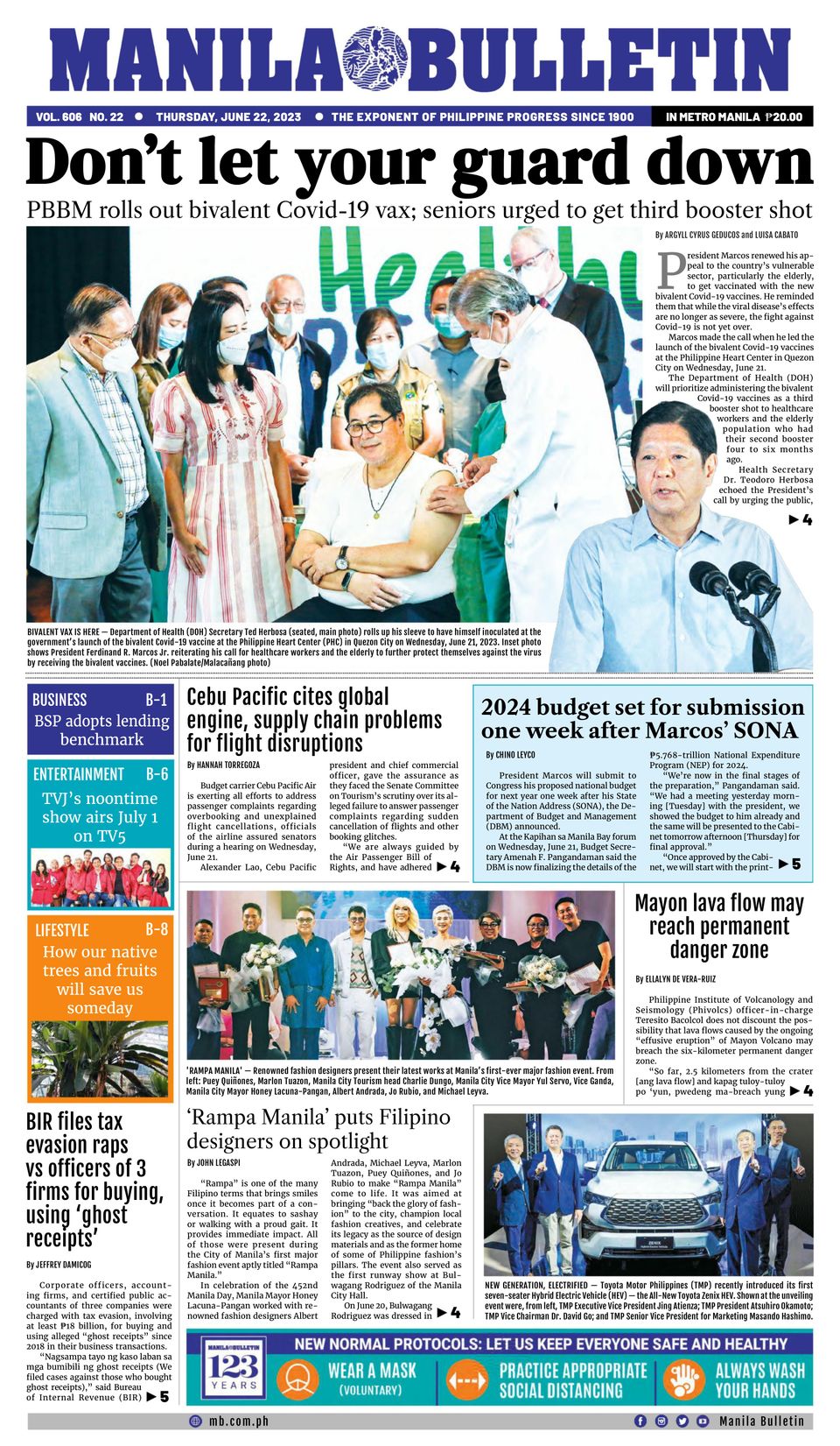 Get digital access to Manila Bulletin - June 22, 2023 issue | Magzter.com