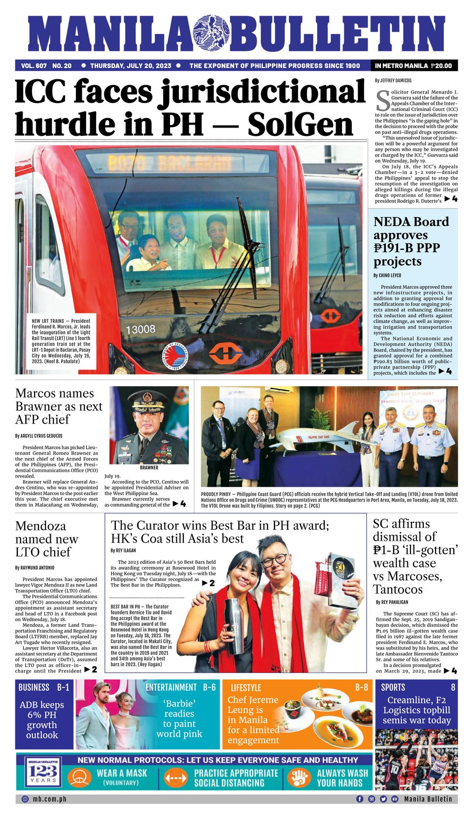 Get digital access to Manila Bulletin - July 20, 2023 issue | Magzter.com
