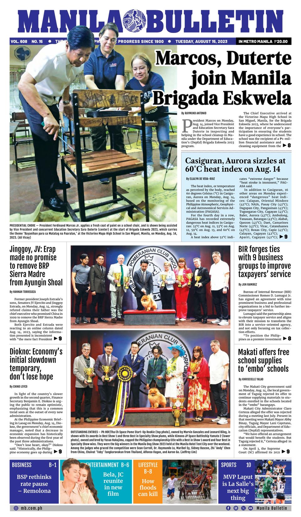 Get digital access to Manila Bulletin - August 15, 2023 issue | Magzter.com