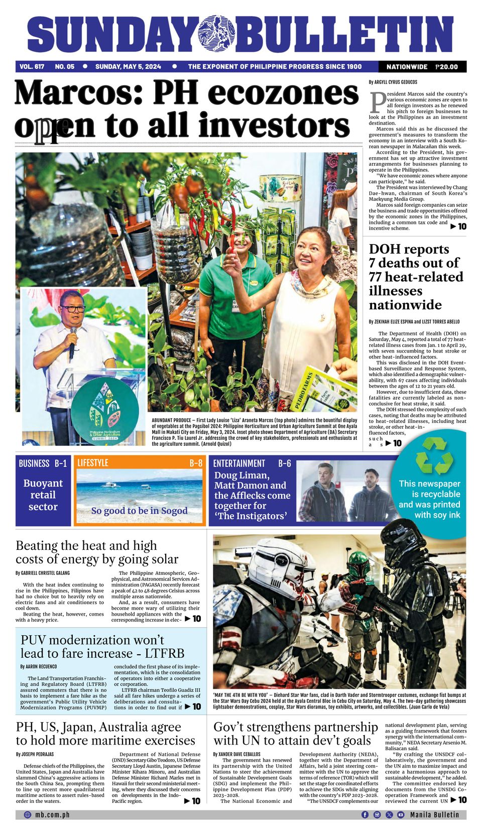 Get digital access to Manila Bulletin - May 5, 2024 issue | Magzter.com