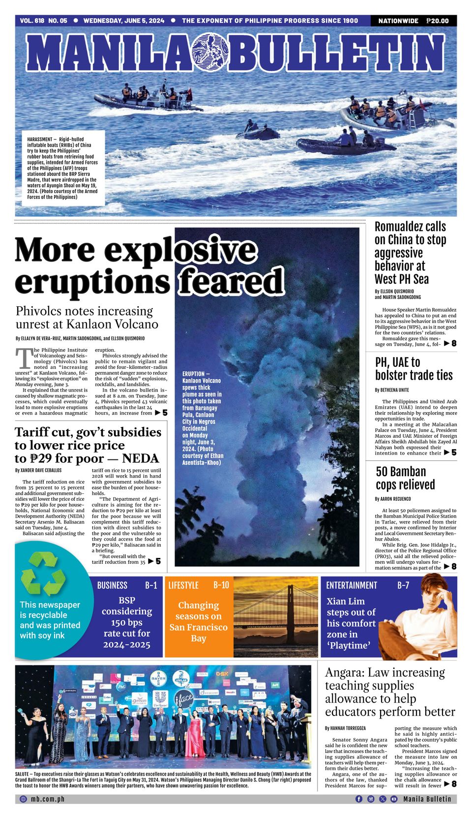 Get digital access to Manila Bulletin - June 5, 2024 issue | Magzter.com