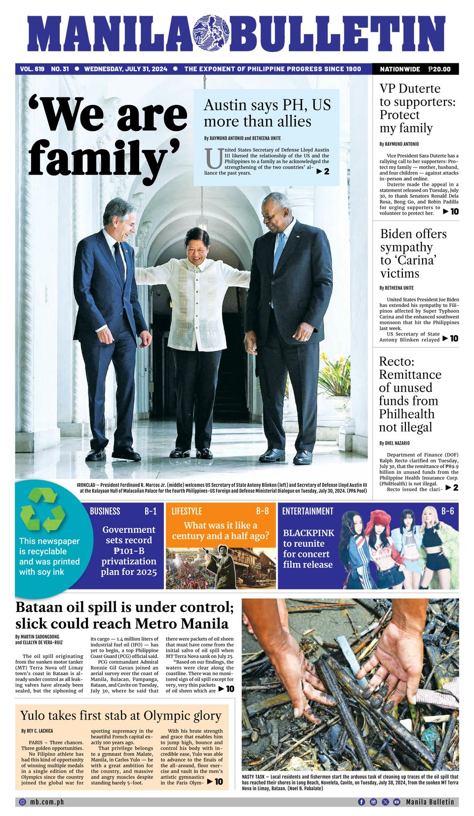 Manila Bulletin Newspaper - Get your Digital Subscription