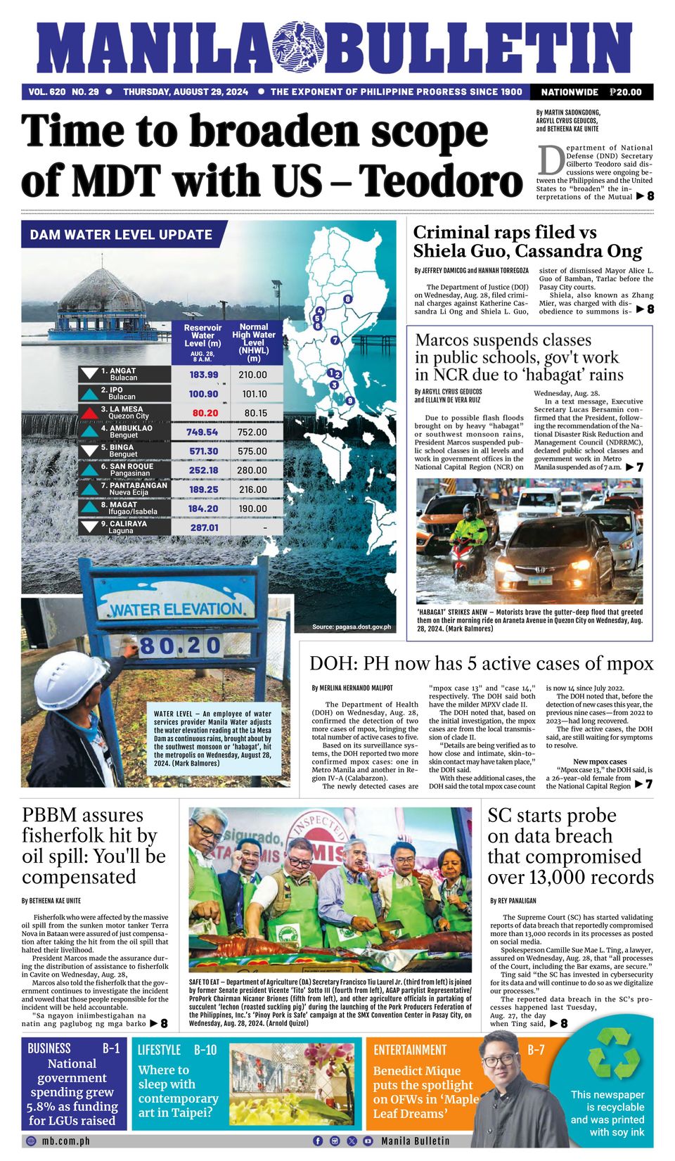 Get digital access to Manila Bulletin - August 29, 2024 issue | Magzter.com