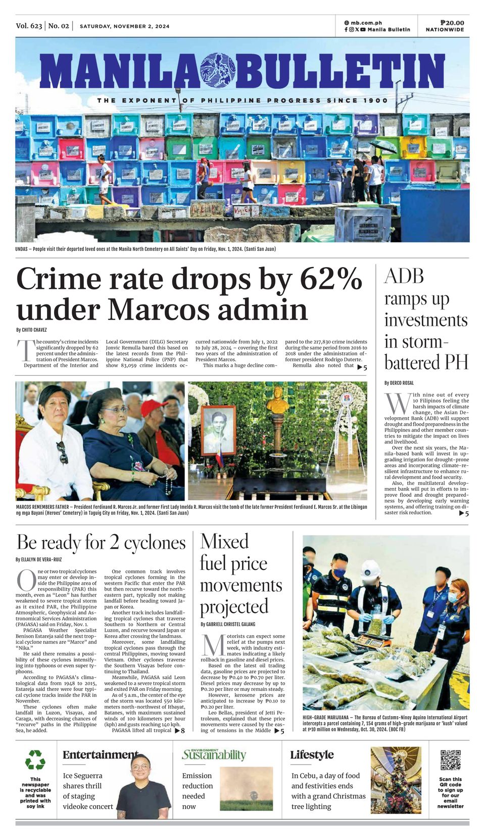 Get digital access to Manila Bulletin - November 2, 2024 issue ...