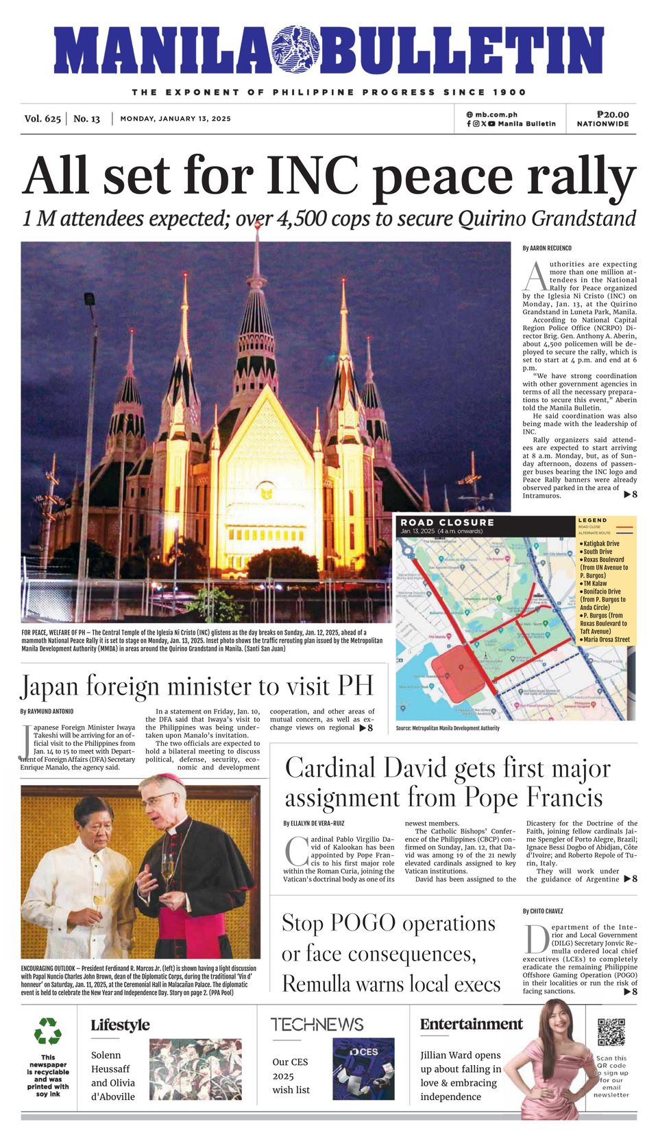 Get digital access to Manila Bulletin - January 13, 2025 issue | Magzter.com