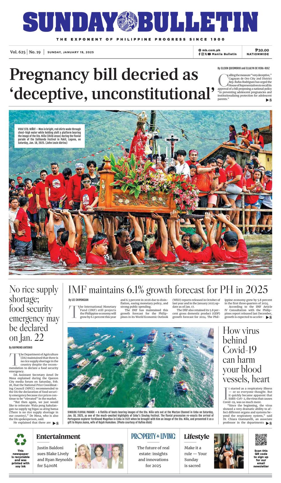 Get digital access to Manila Bulletin - January 19, 2025 issue | Magzter.com