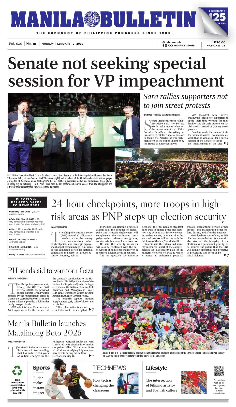 Get digital access to Manila Bulletin - February 10, 2025 issue | Magzter.com