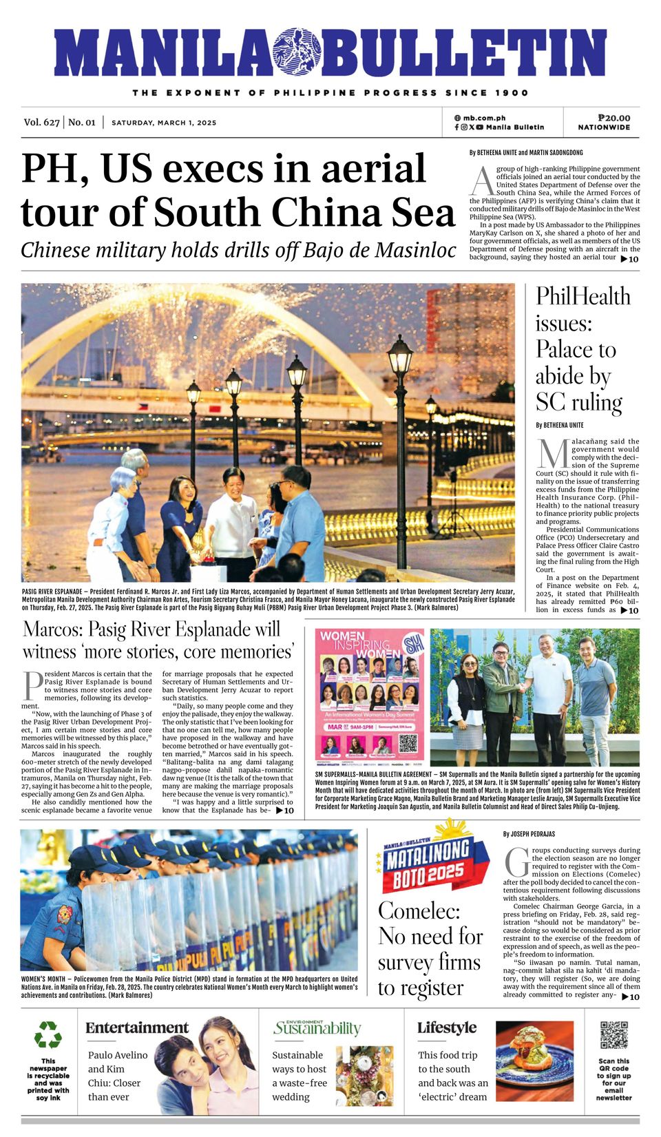 Get digital access to Manila Bulletin - March 1, 2025 issue | Magzter.com