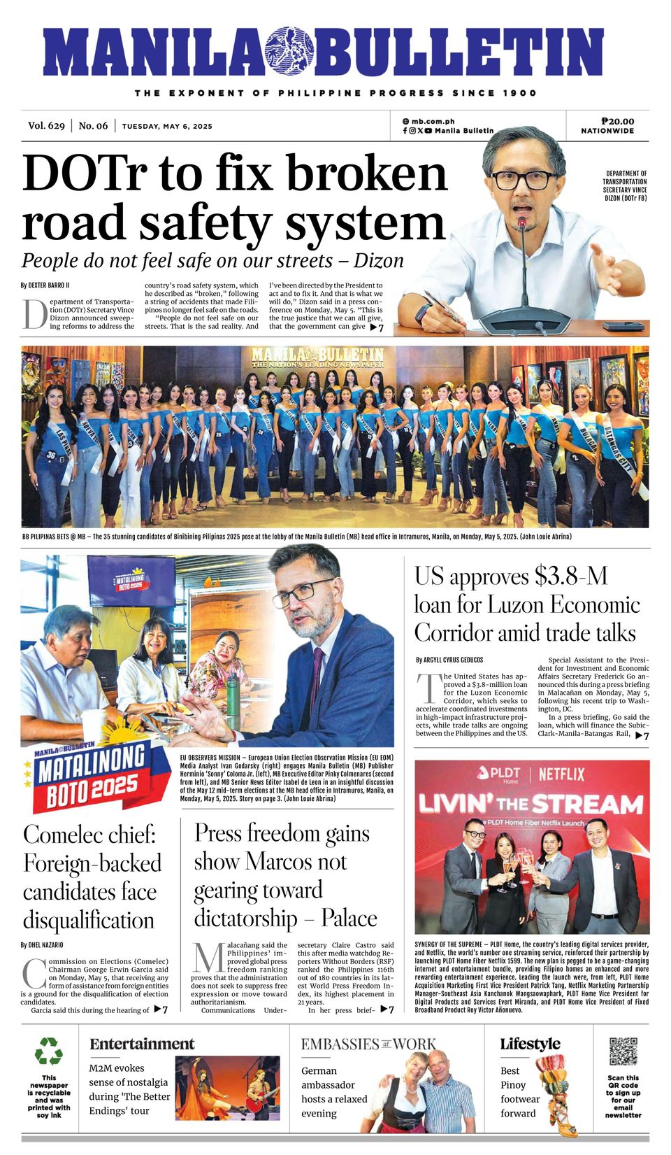 Get digital access to Manila Bulletin - May 6, 2025 issue | Magzter.com
