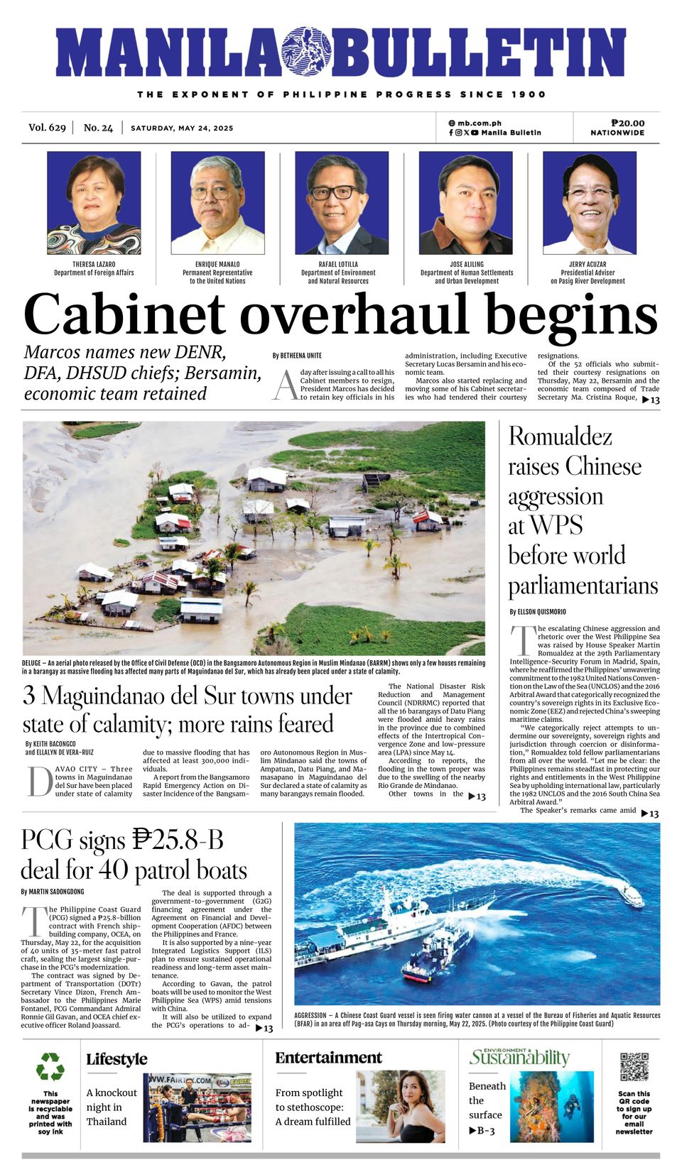 Get digital access to Manila Bulletin - May 24, 2025 issue | Magzter.com