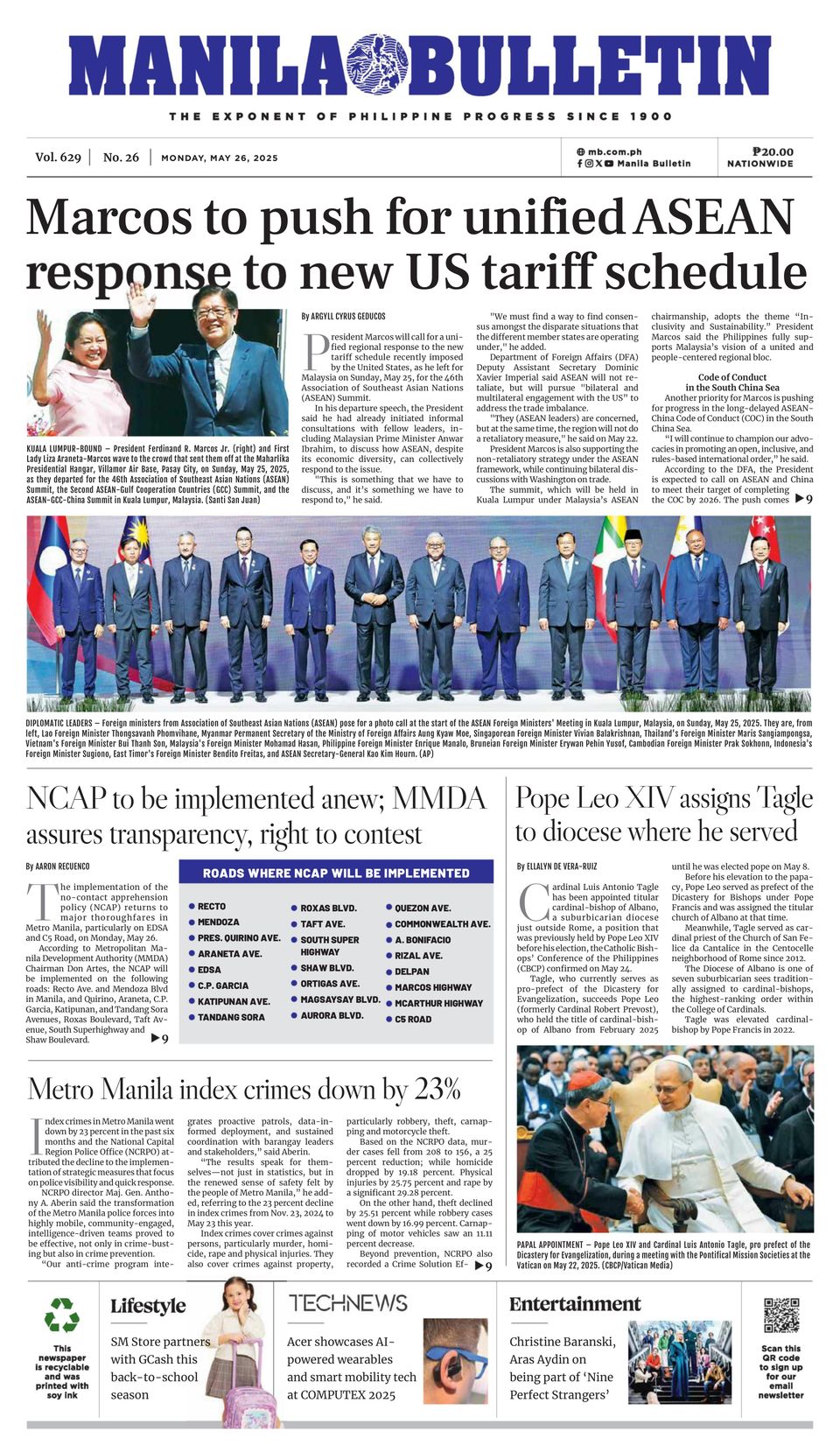Get digital access to Manila Bulletin - May 26, 2025 issue | Magzter.com