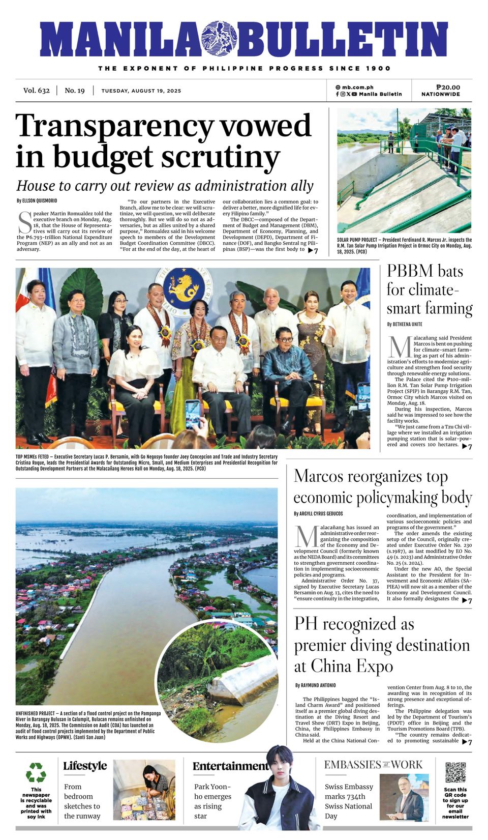 Get digital access to Manila Bulletin - August 19, 2025 issue | Magzter.com