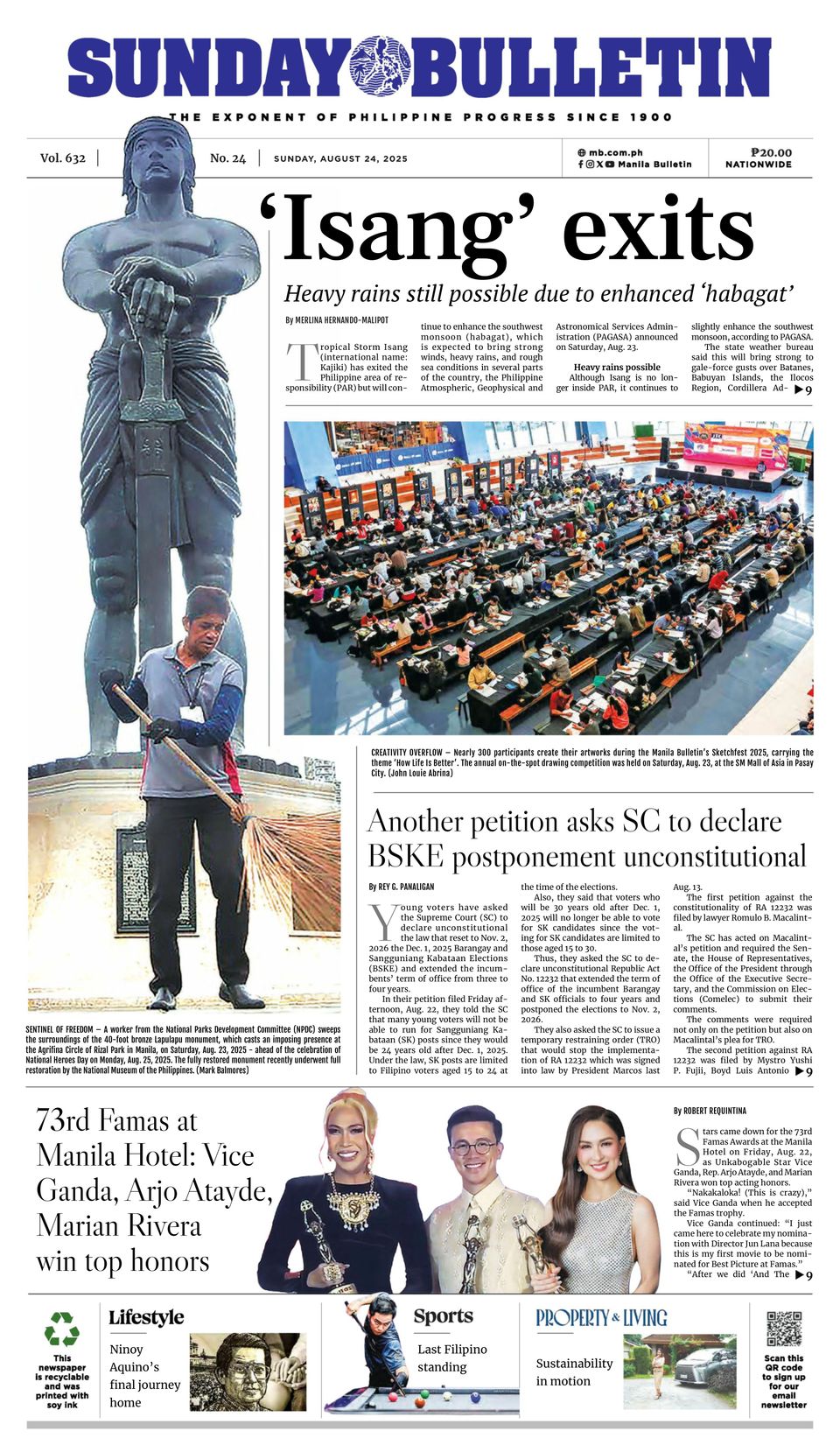 Get digital access to Manila Bulletin - August 24, 2025 issue | Magzter.com
