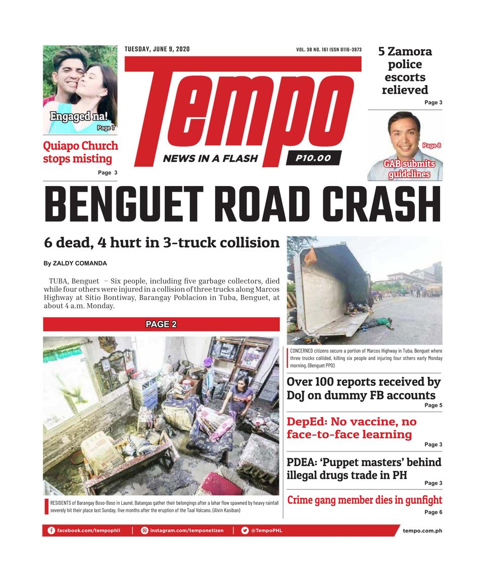 Tempo-June 09, 2020 Newspaper - Get your Digital Subscription
