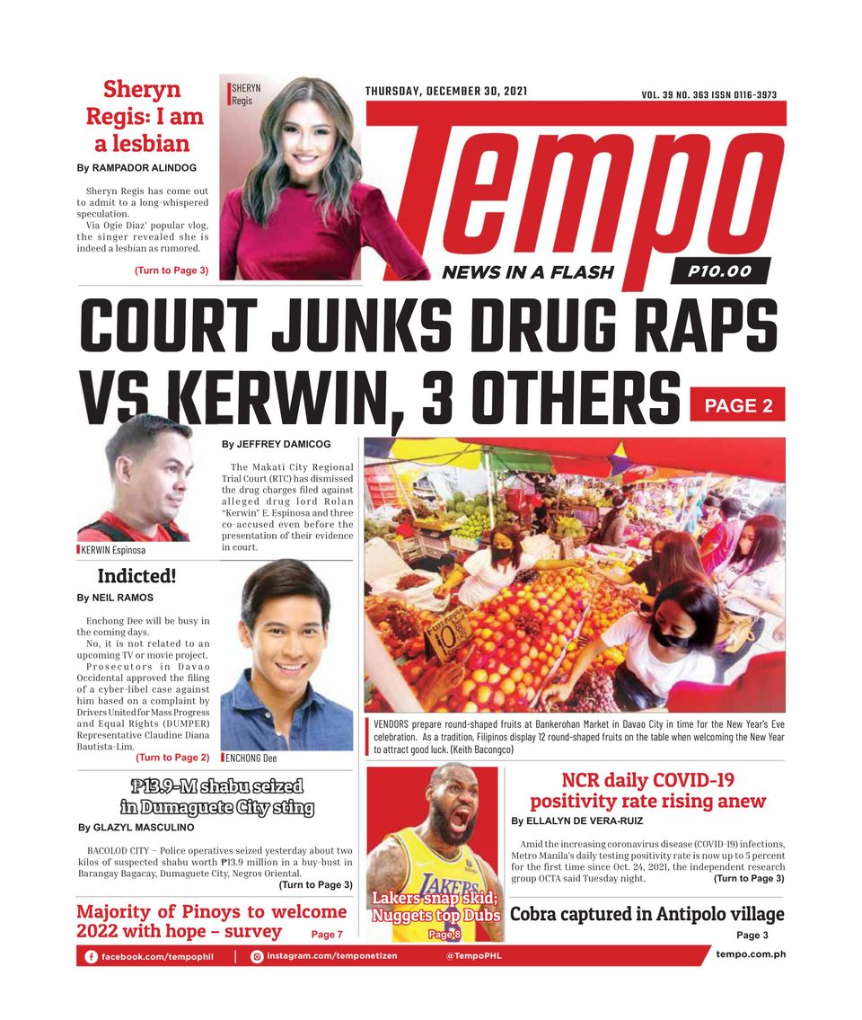 Tempo-December 30, 2021 Newspaper - Get your Digital Subscription